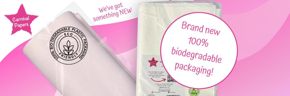 Our New Compostable Plastic Film: A Greener Future – Carnival Papers