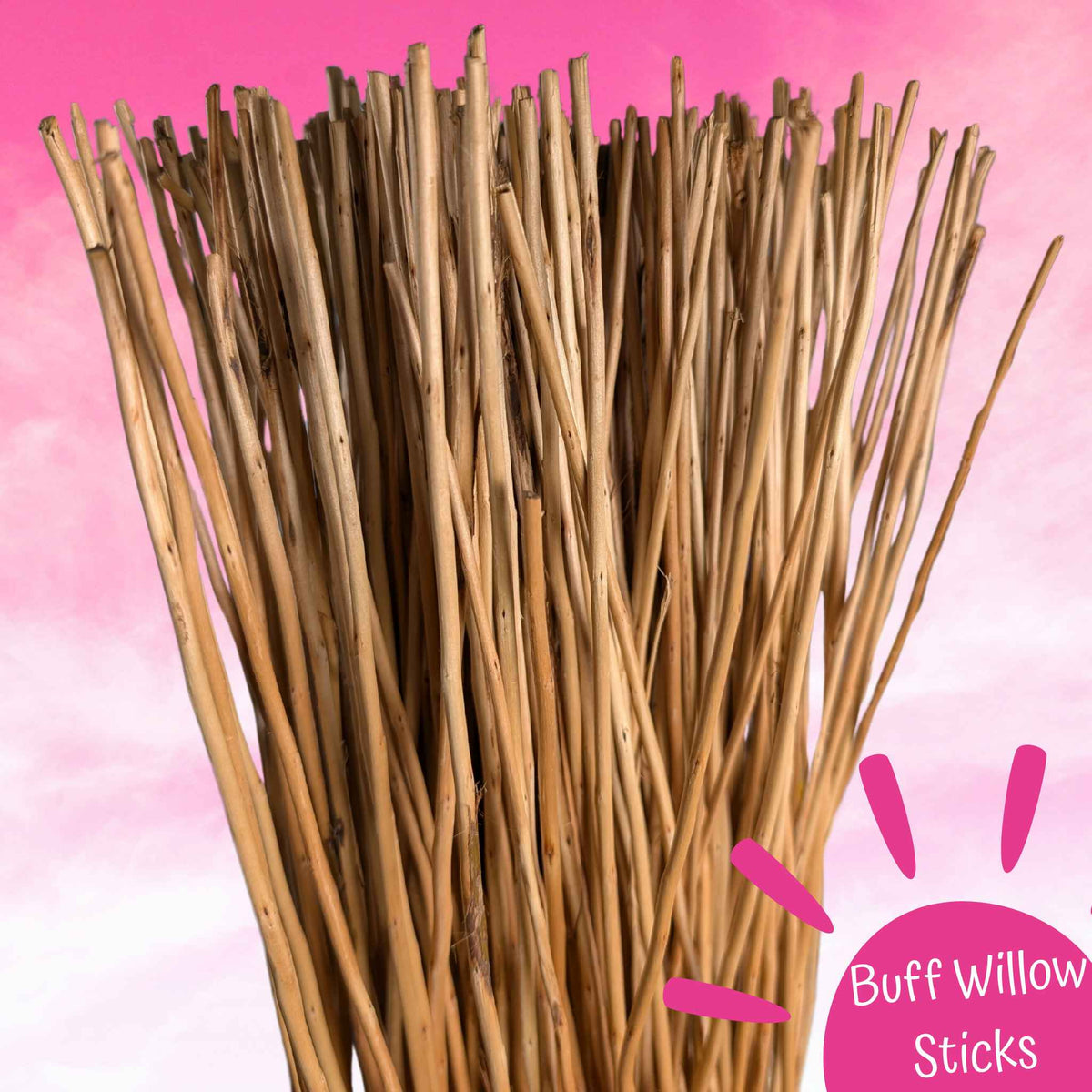2kg Buff Willow Sticks (Withies) - CarnivalPapers – Carnival Papers