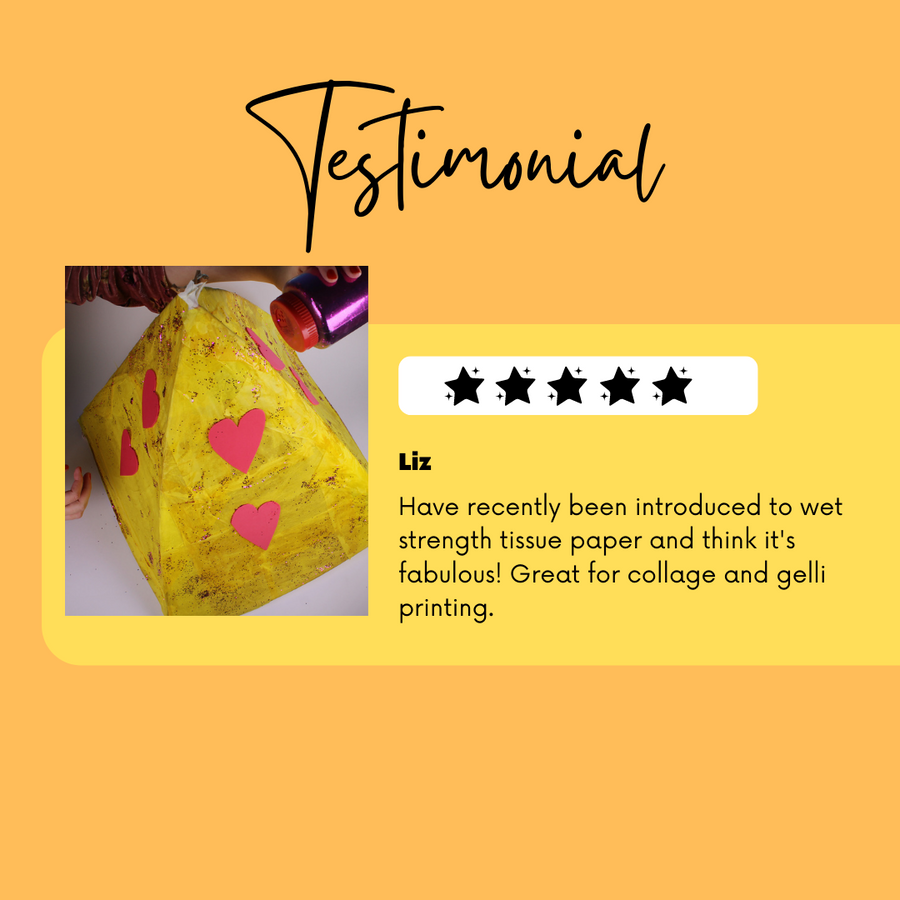 Wet Strength Tissue Paper for Crafts, Lanterns & Mixed Media | Carnival ...